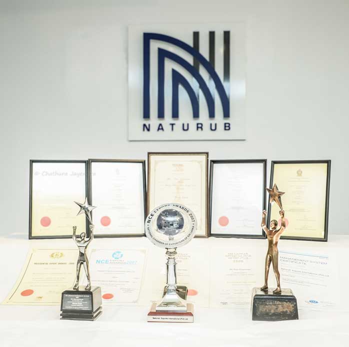 Global Presence & Awards – Naturub Exports Intenational